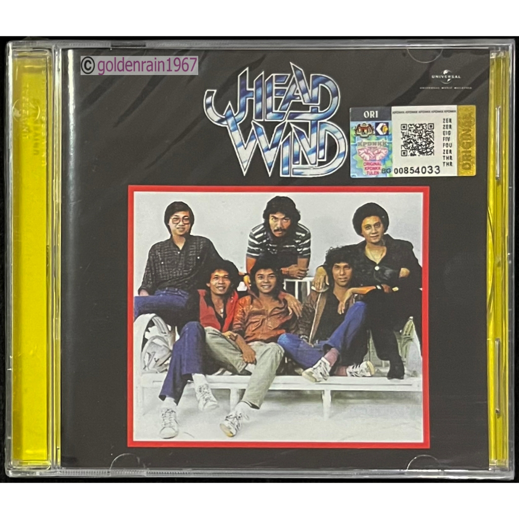 HEADWIND (Vocalist Zainal Abidin) - Headwind 2017 EMI / UNIVERSAL MUSIC ORIGINAL CD (1st Album ...