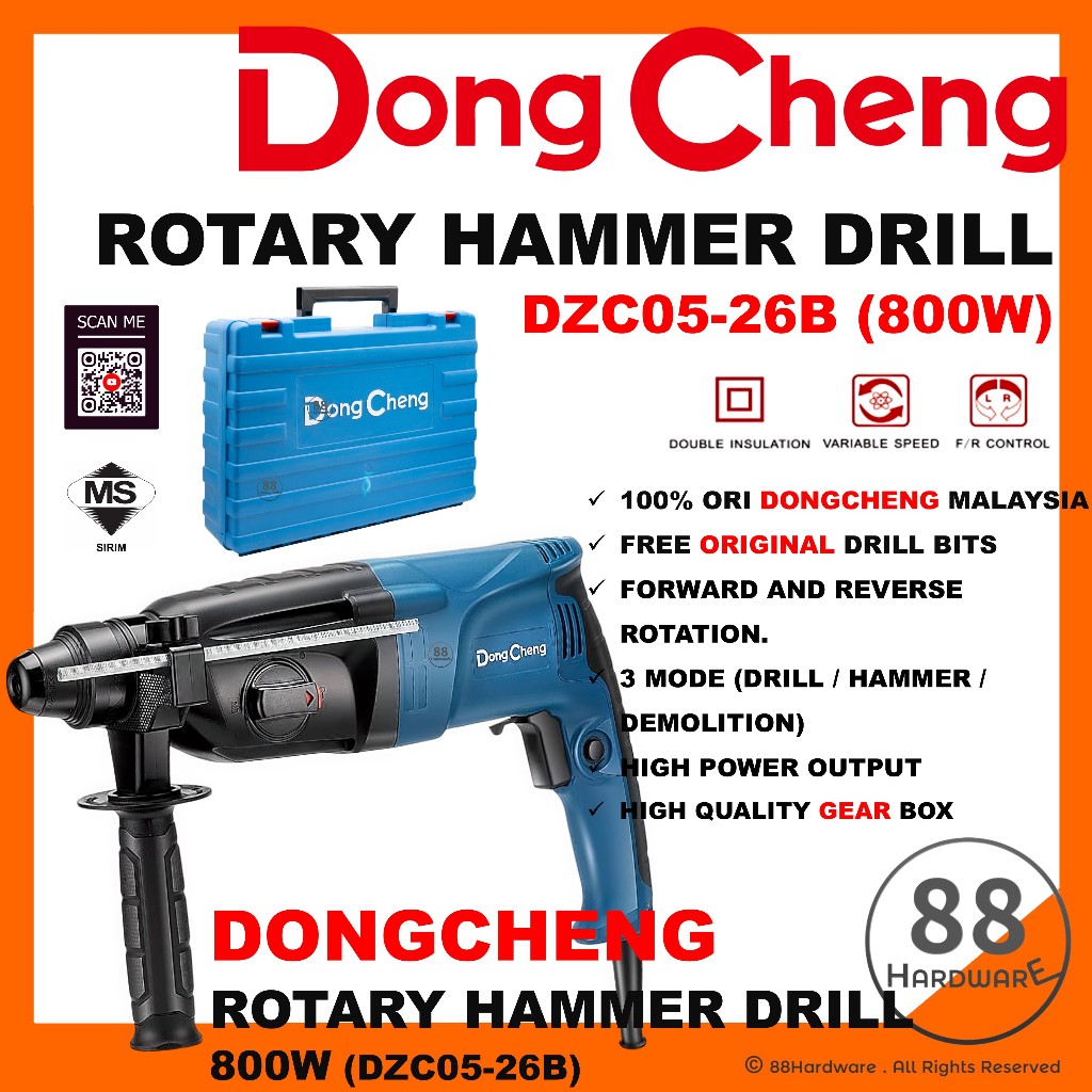 【100% ORI】DONGCHENG DZC05-26B DCA dongcheng drill hammer / drill ...