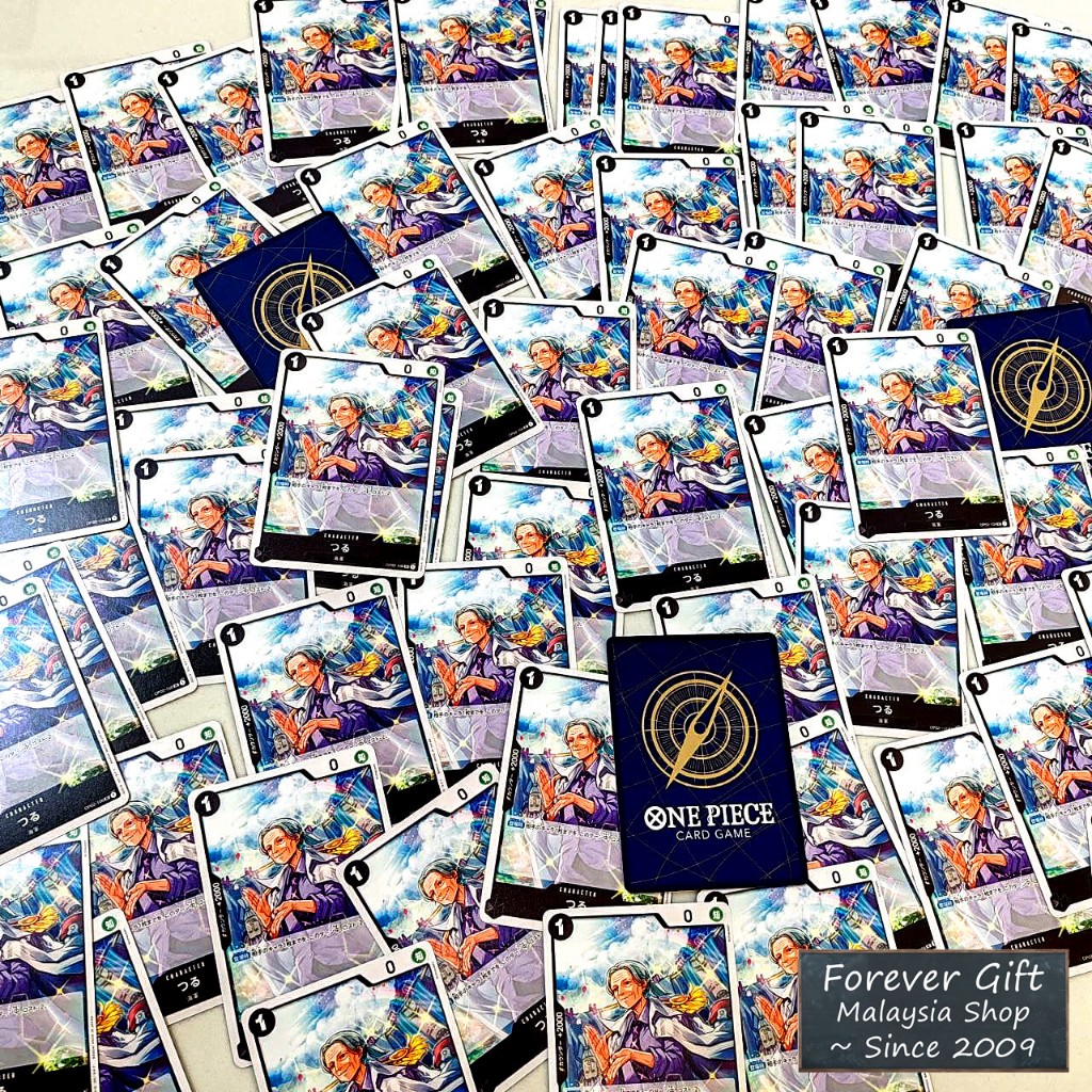 全哥海贼王 PRB01 OP02-106 Tsuru BLACK Kad One Piece Card Game Skull Foil OP02-112 OP02-113 OP02-117 ...