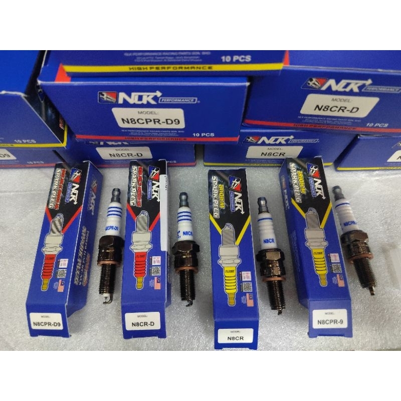 NLK RACING PLUG IRIDIUM SPARK (LC135 / Y15ZR) N8CR N8CPR N8CR-D N8CPR ...
