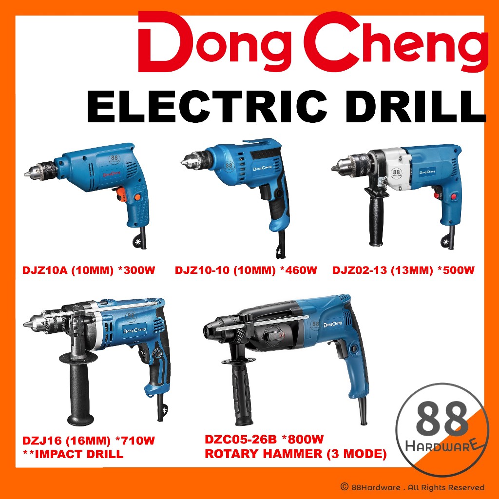 DONGCHENG ELECTRIC DRILL / impact drill / hammer drill / drill for ...