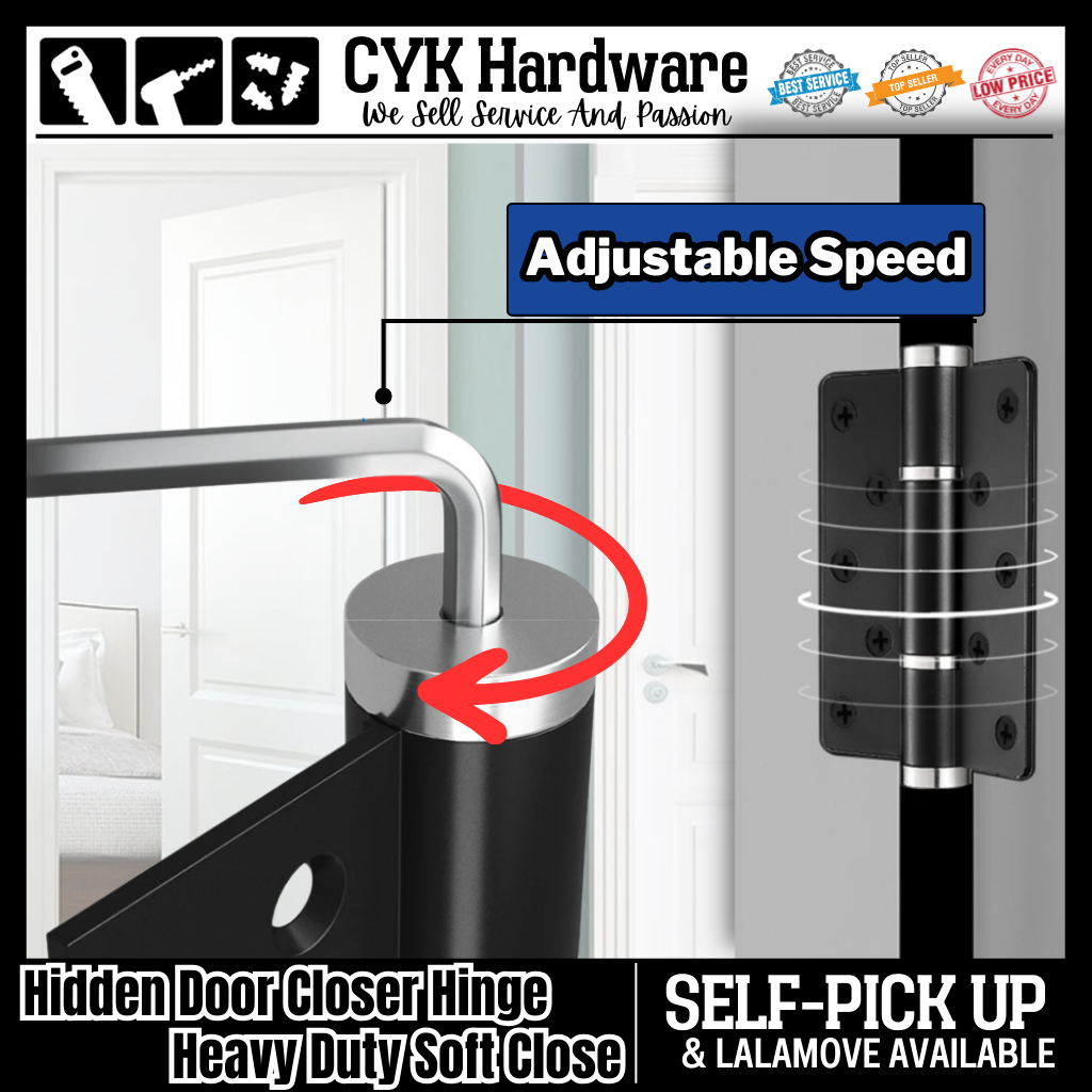 Heavy Duty 65kg Hidden Door Closer With Soft Close Soft Closing Door ...
