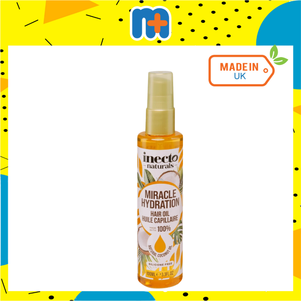 [MPLUS] INECTO NATURALS Coconut Hair Oil 100ml | Shopee Malaysia