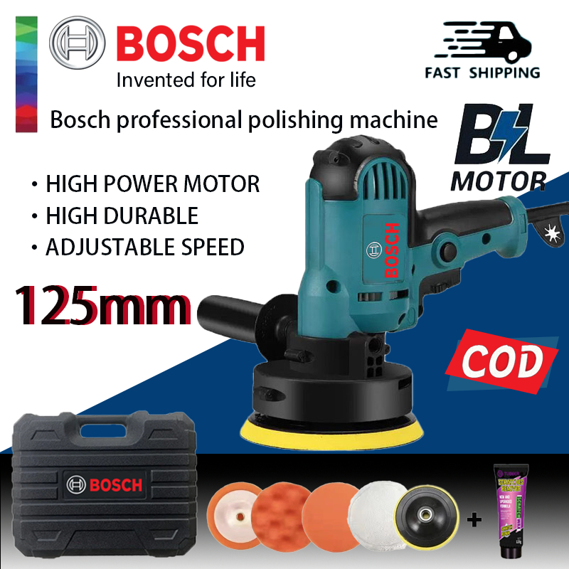Bosch Original [Ten-year warranty] 700W electric car polisher 5-inch ...