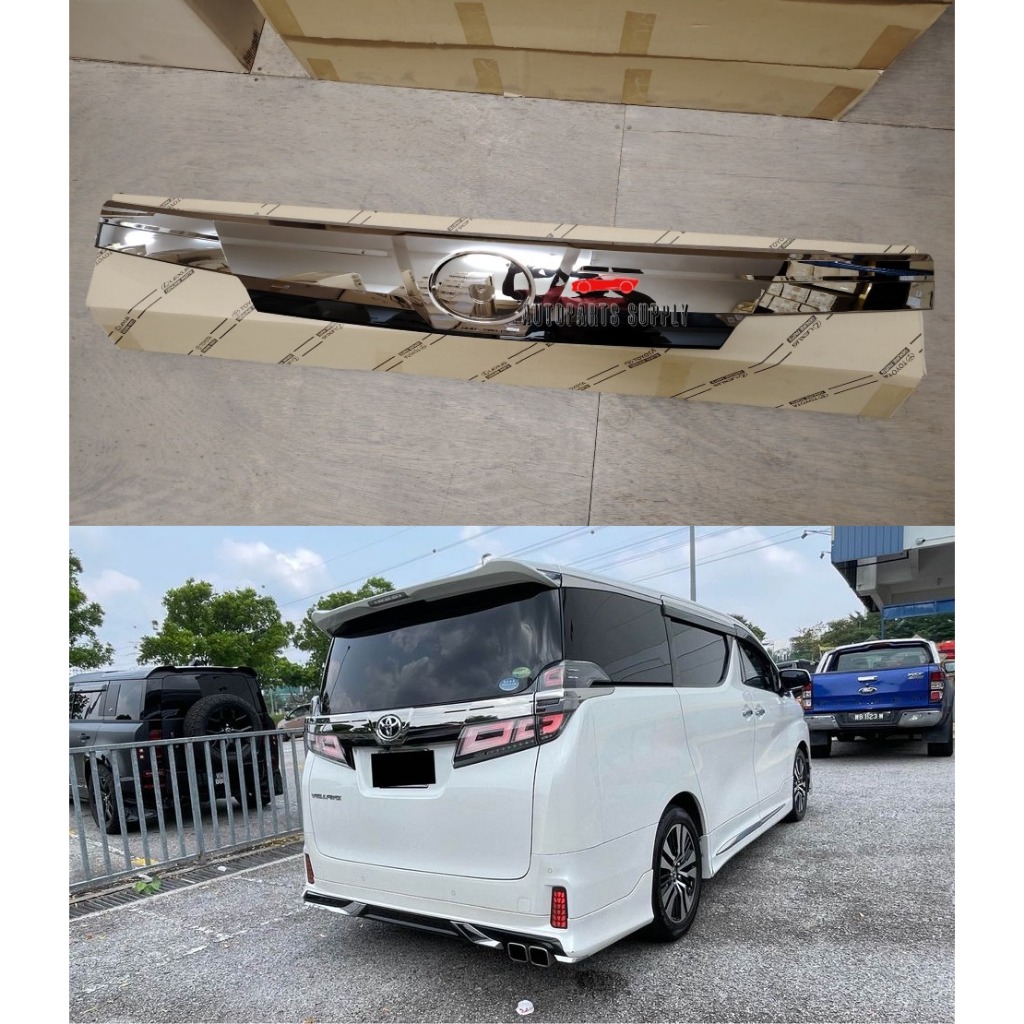 ORIGINAL TOYOTA VELLFIRE AGH30 GGH30 2018 - 2022 REAR BONNET CENTER ...