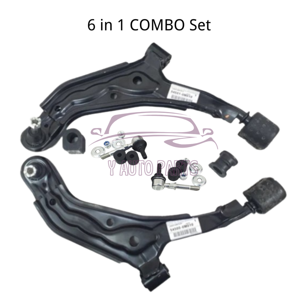 [6 IN 1 COMBO SET] Nissan Sentra B14 1995 - 1999 Front Lower Arm ...