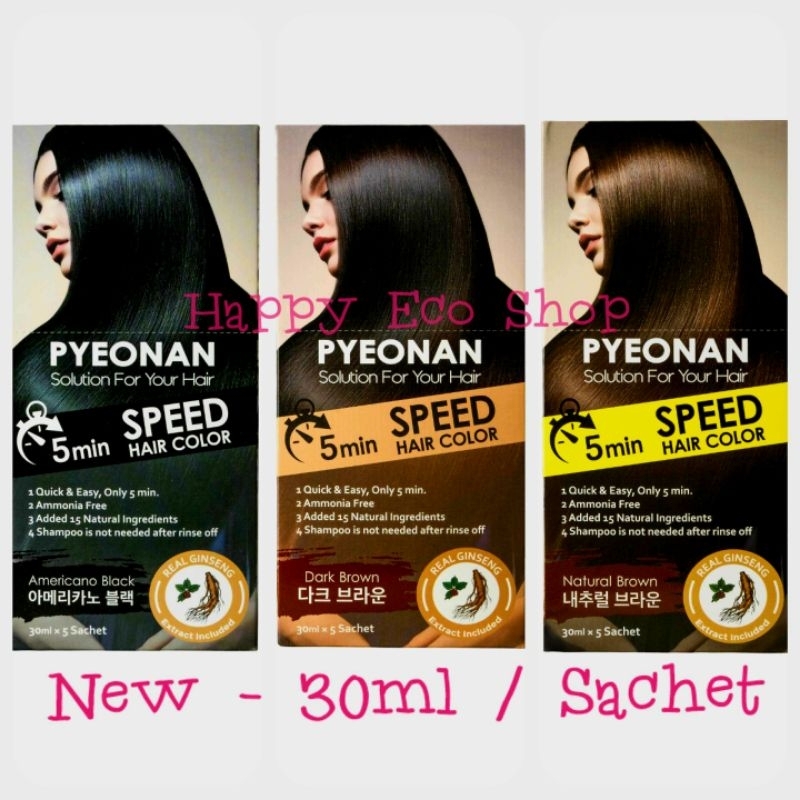 PYEONAN Speed Hair Color - 3 Warna | Shopee Malaysia