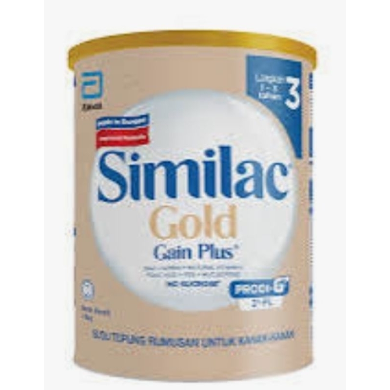 similac gold gain plus step 3 ( 1-3 years old 900g) | Shopee Malaysia