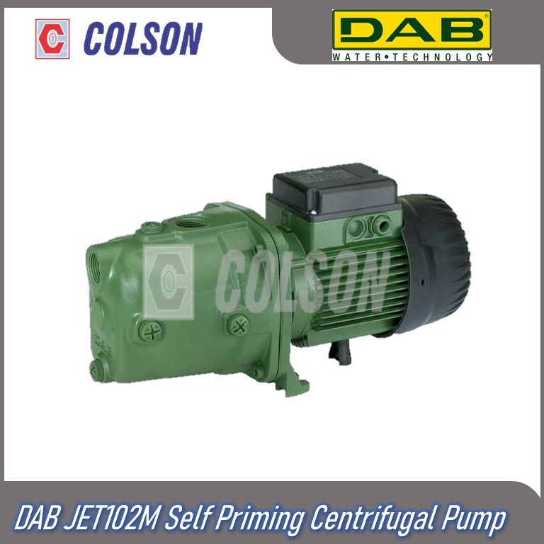 COLSON DAB JET102M Self Priming Centrifugal Pump | Shopee Malaysia