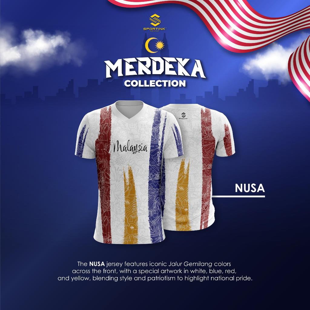 SportInk™ Baju Jersey Sabah Nusa - Merdeka Collection 2024 | Shopee ...