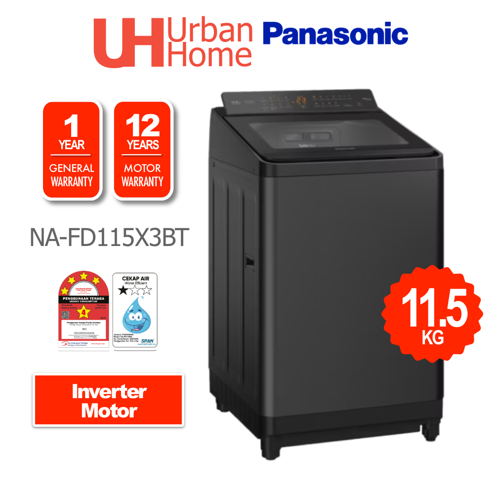 Panasonic Inverter Powerful Clean & Convenient Top Load Washing Machine ...