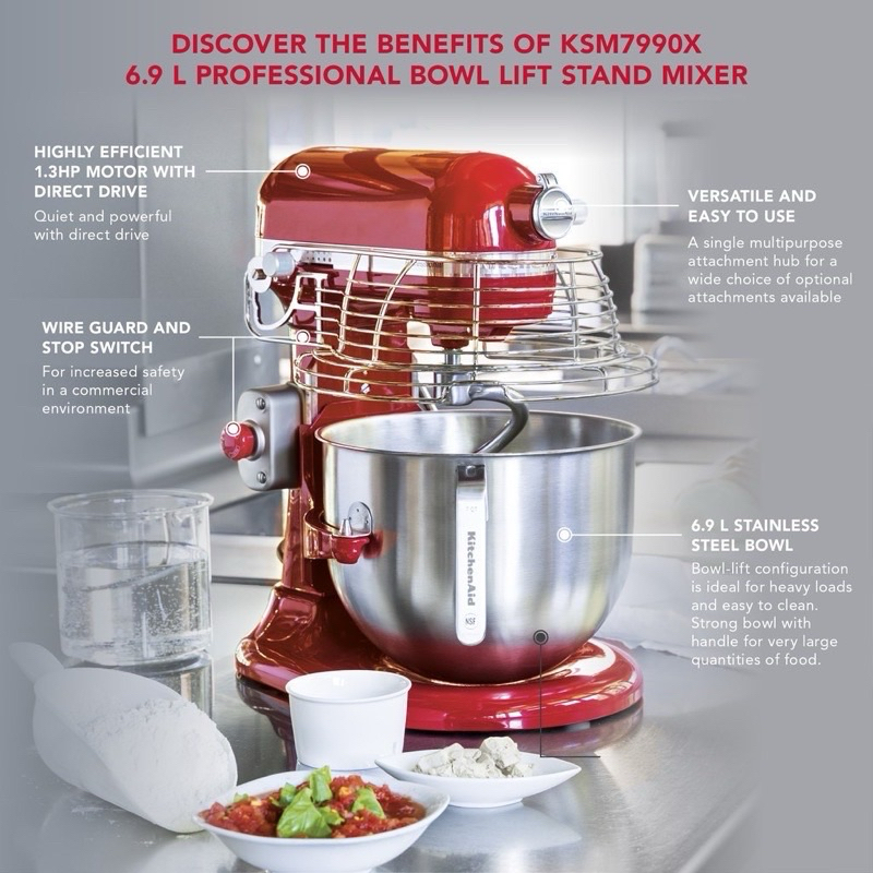 (SELF COLLECT-Display Unit) KitchenAid 6.9L Professional Bowl-Lift ...
