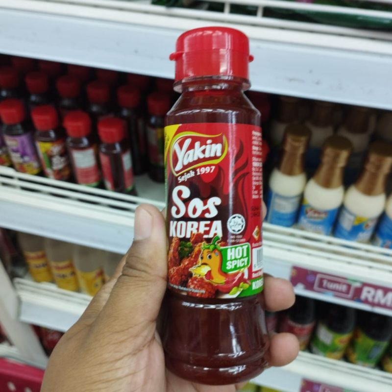 YAKIN Sos Korea Pedas Korean Sauce Hot Spicy 150gram | Shopee Malaysia