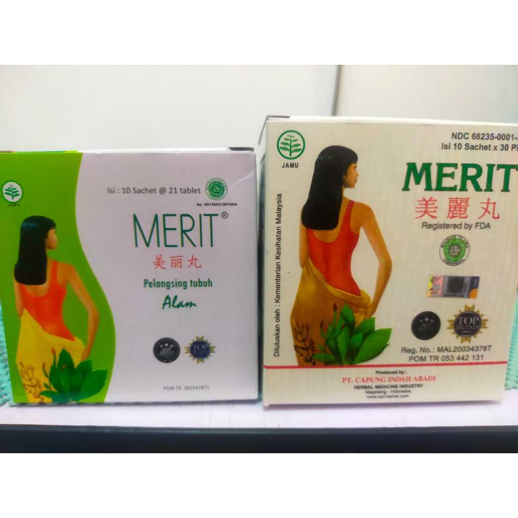 pil merit susut perut turun berat badan merit jamu surut ayu merit ...