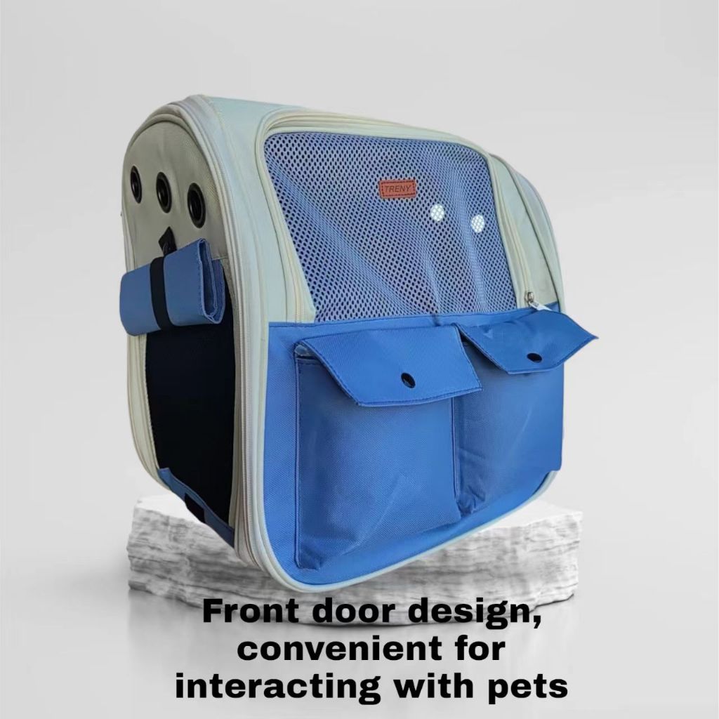 Pet Dog Cat Carrier Bag/Foldable Portable/ Large space/ Beg Kucing ...