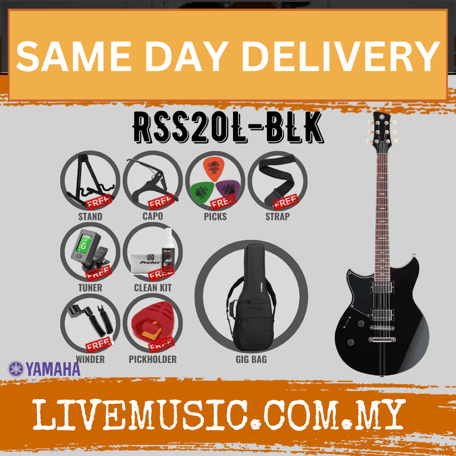 Yamaha Revstar Standard RSS20 Left-handed Electric Guitar - Swift Blue ...