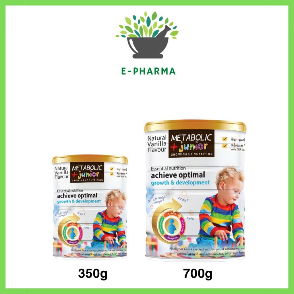 Metabolic + Junior Children’s Growing Up Nutrition A2 Goat Milk 350g ...