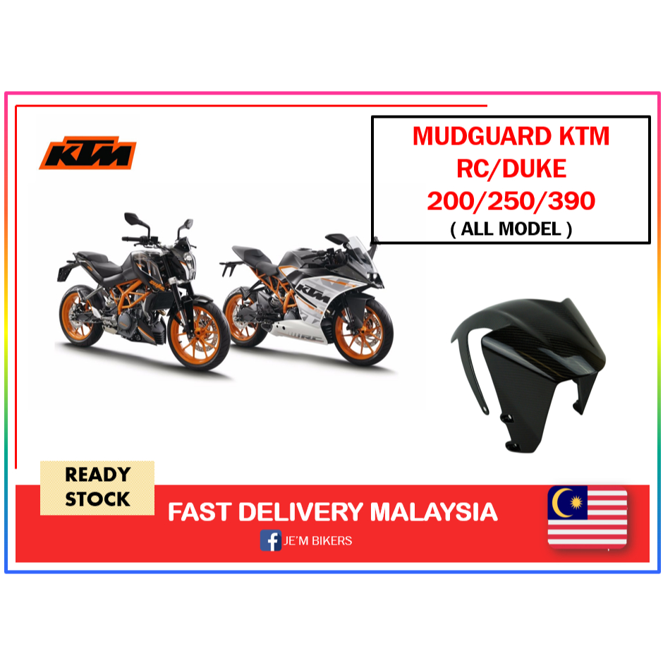 FRONT FENDER KTM DUKE/RC 200/250/390 (ALL MODEL) | Shopee Malaysia