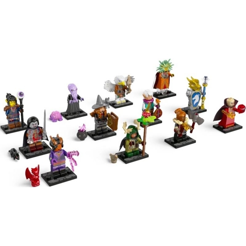 (COMPLETE SET OF 12) LEGO 71047 DUNGEONS & DRAGONS SERIES COLLECTIBLES MINIFIGURES 2024 CMF ...