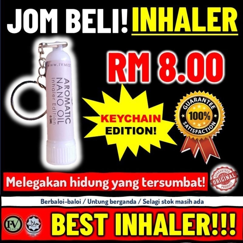 IV Mist Inhaler - Inhaler SET Aromatic Nano Oil | Shopee Malaysia