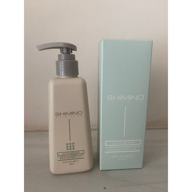 Shimino Active Release Clarifying Cleanser ( oily skin) 200ml | Shopee ...