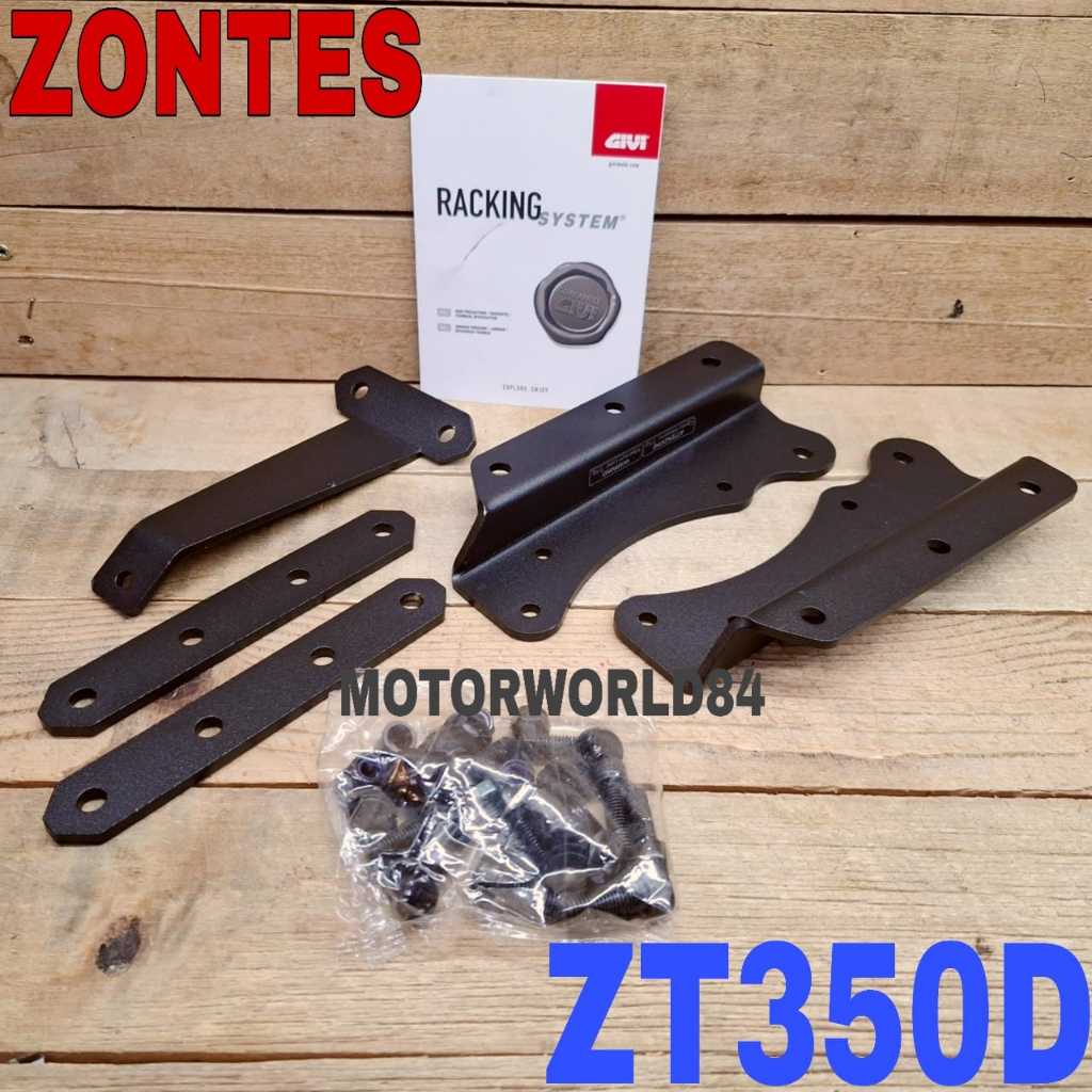 ZONTES ZT350D 2023 GIVI SPECIAL RACK MONORACK ADVANCE BLACK 100% ...