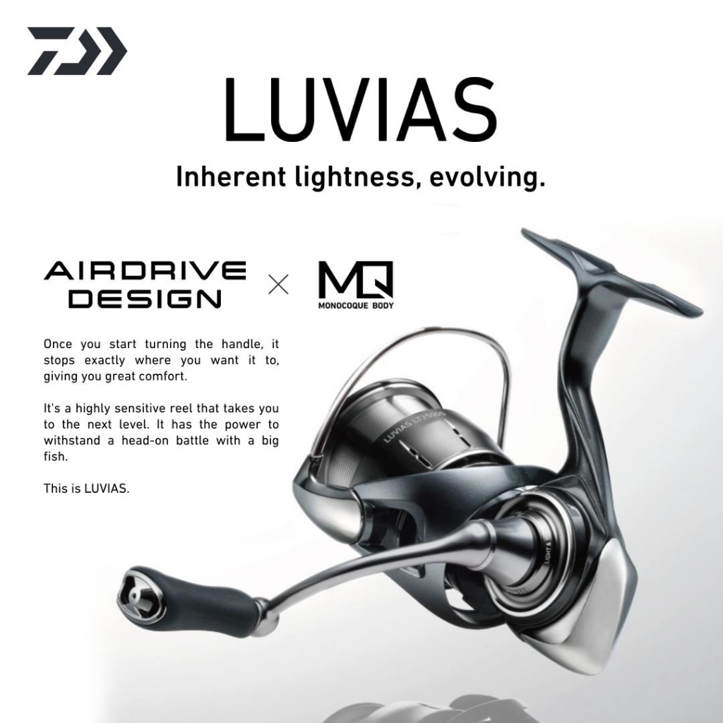 2024 DAIWA fishing reel LUVIAS LT 1000 2000 2500 5000 Light Spinning Reel With 1 Year Local ...