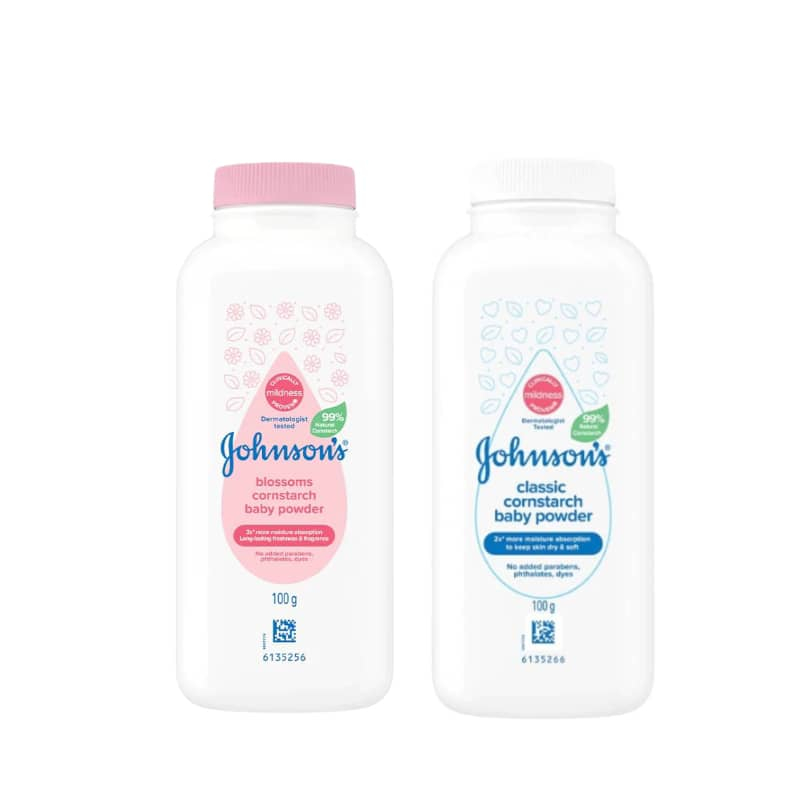 JOHNSON & JOHNSON BABY POWDER | JOHNSON'S BABY POWDER | BLOSSOMS 100G ...
