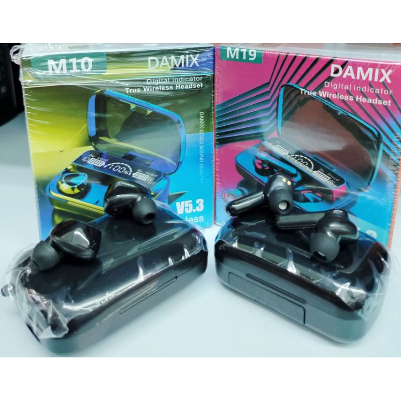 M10 AND M19 DIGITAL INDICATOR TRUE WIRELESS HEADSET | Shopee Malaysia