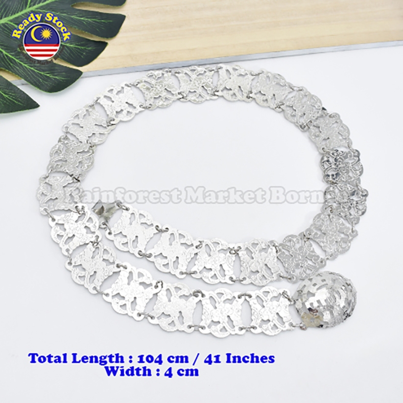 JA2366 🇲🇾 Tali Pinggang Besi tradisional DIY Bidayuh Iban Costume ...