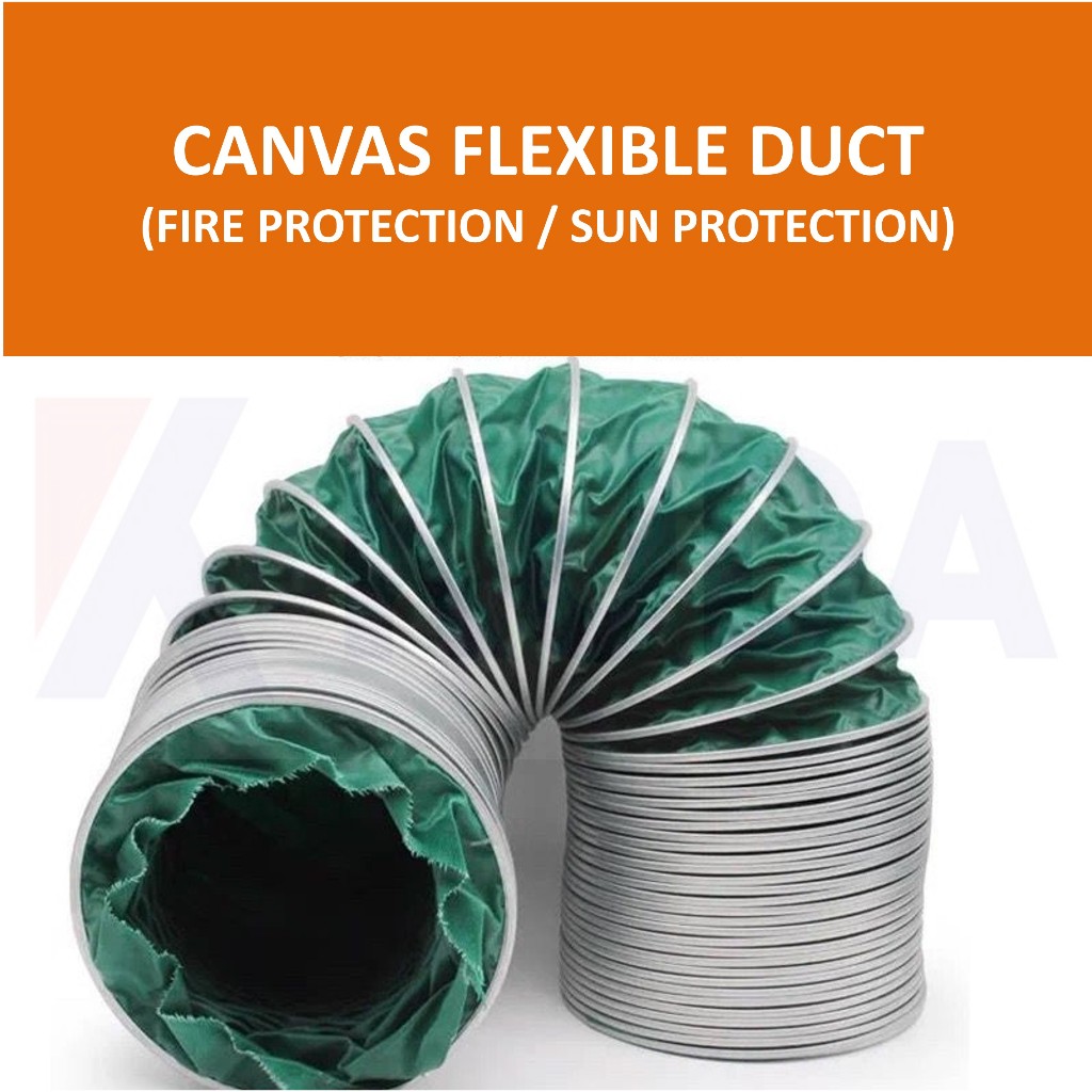 Canvas Flexible Duct / Kitchen Hook Ducting / Fresh Air Flexible Duct ...