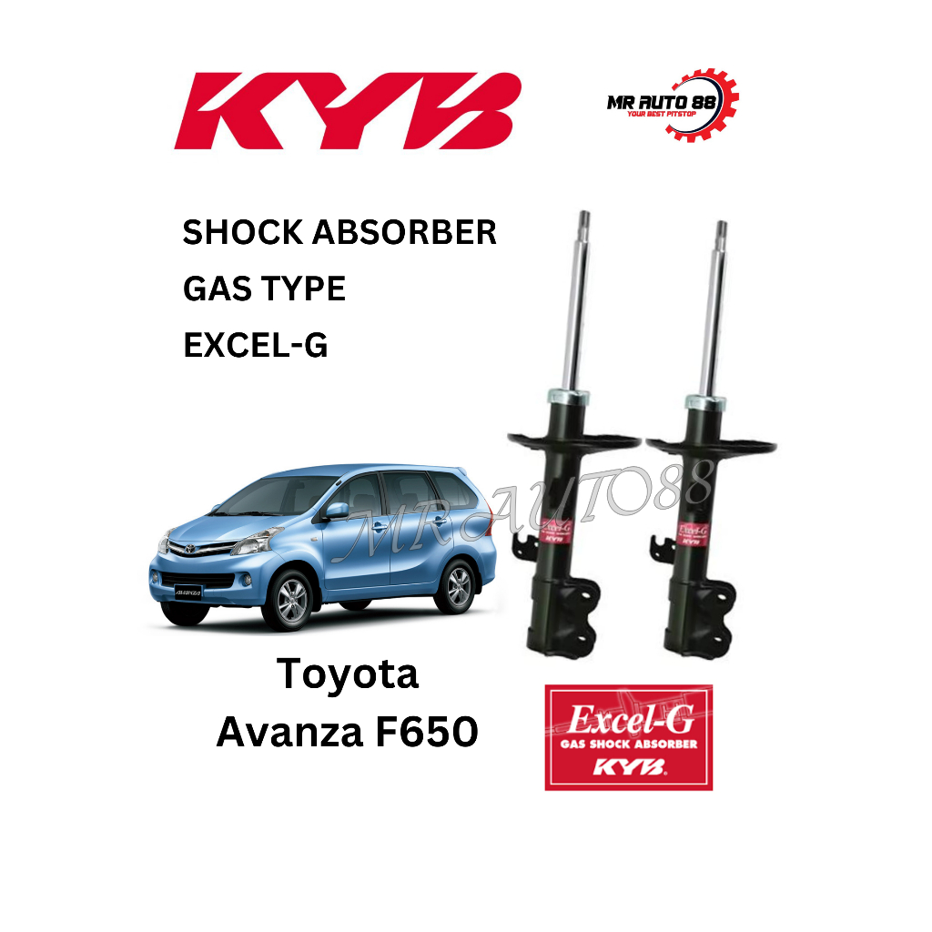 TOYOTA AVANZA 1.5 F650,F651 FRONT or REAR or SET SHOCK ABSORBER GAS ...