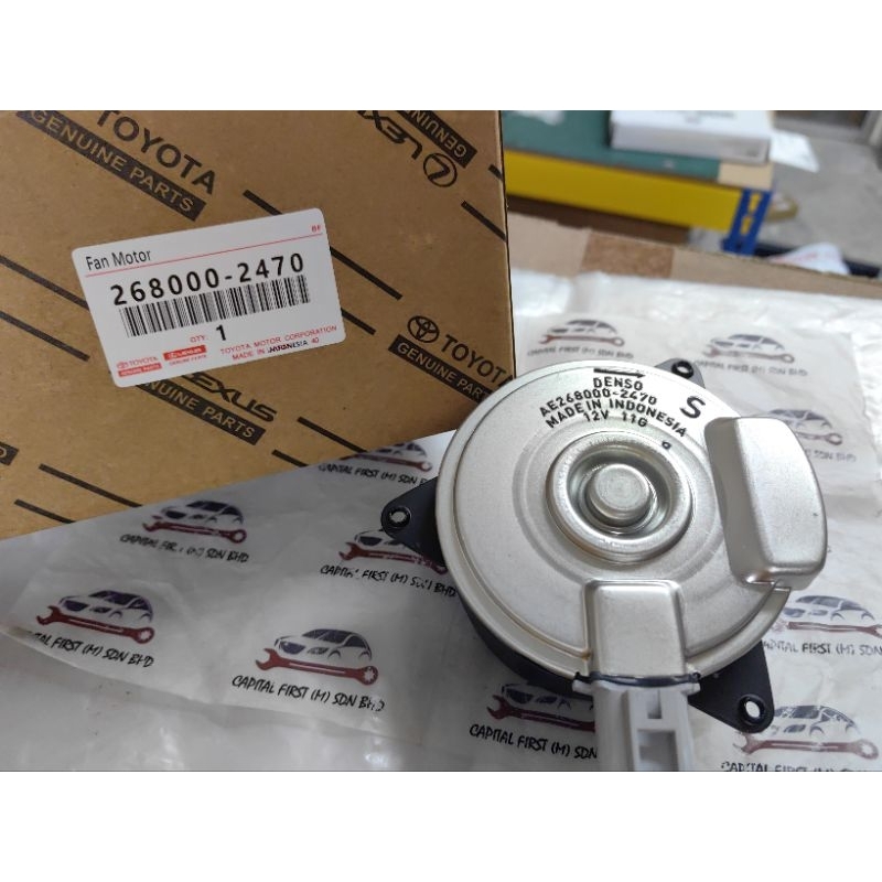 TOYOTA RADIOTAR Motor Fan PERODUA ALZA D27A 2022> TOYOTA VELOZ AVANZA ...