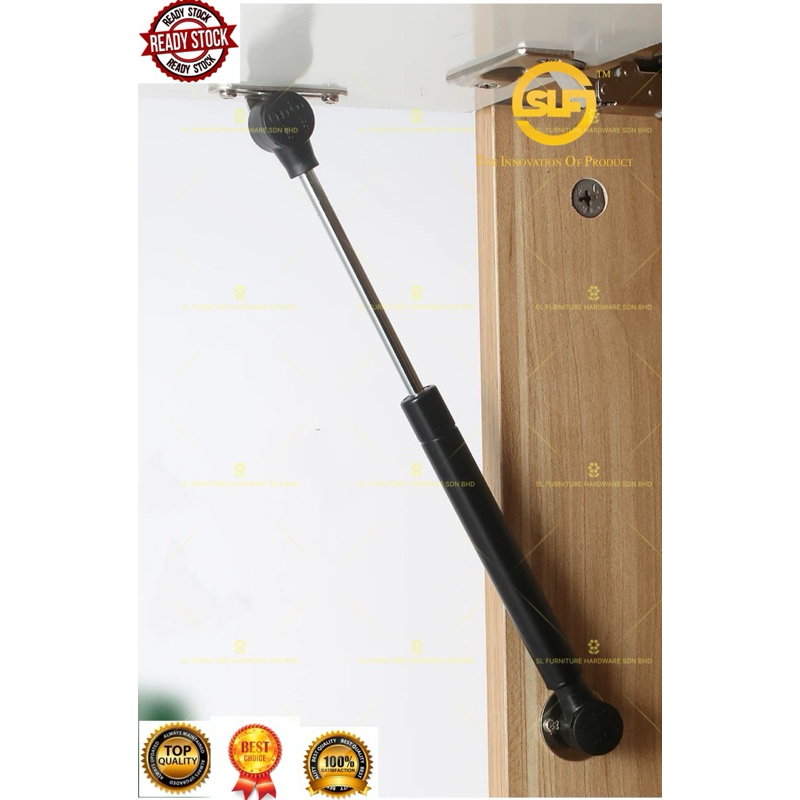 SLF Quality Cabinet Black Gas Spring Hinges Kitchen Cupboard Hydraulic ...