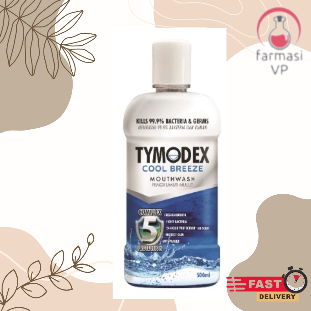 Tymodex Cool Breeze mouth gargle (500ml) | Shopee Malaysia