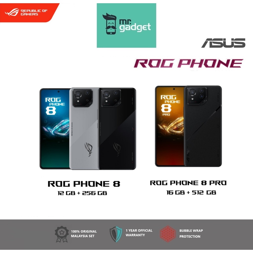 ASUS ROG Phone 8 | ROG 8 PRO Gaming Smartphone (12GB+256GB) (16+512GB ...