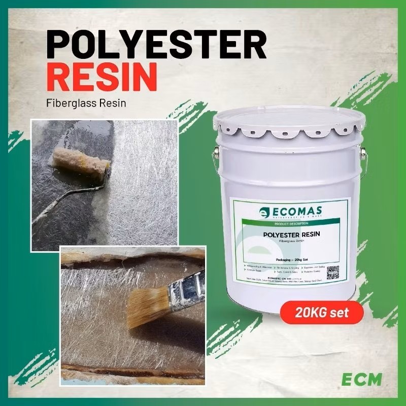 [READY STOCK] RESIN-W Industrial Grade Polyester Resin Fiberglass ...