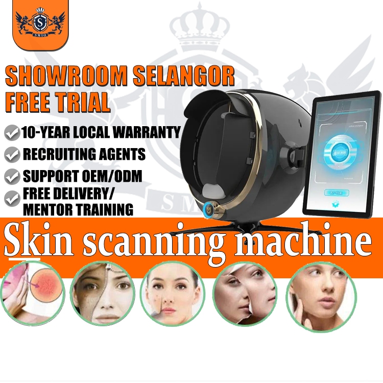 3D Intelligent Facial Skin Detection Machine Magic Mirror Facial ...