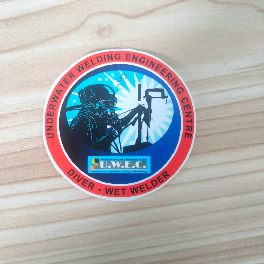 Sticker UWEC ( Underwater Welding Engineering Centre ) Merchandise ...