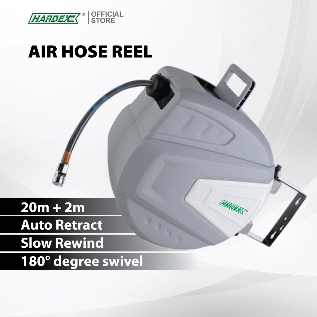 HARDEX Air Hose Reel - P-HOSE-AIR-20M | Shopee Malaysia