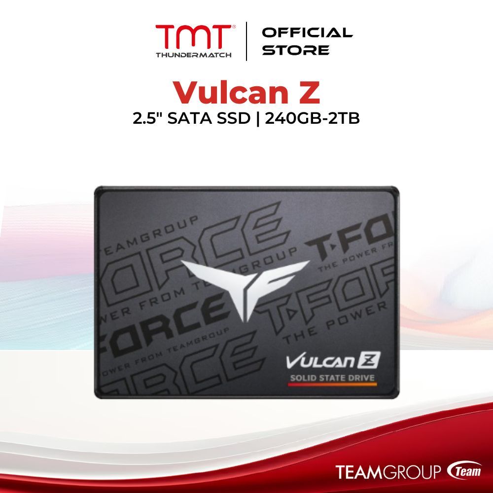 TMT Team Group T-Force Vulcan Z SATA SSD (240GB/256GB/480GB/1TB/2TB ...
