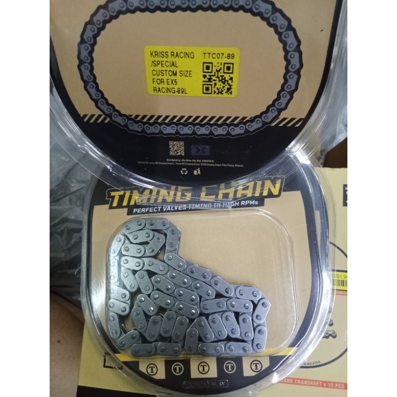 TIMING CHAIN RACING KRISS RACING/SPECIAL CUSTOM SIZE FOR EX5 RACING ...