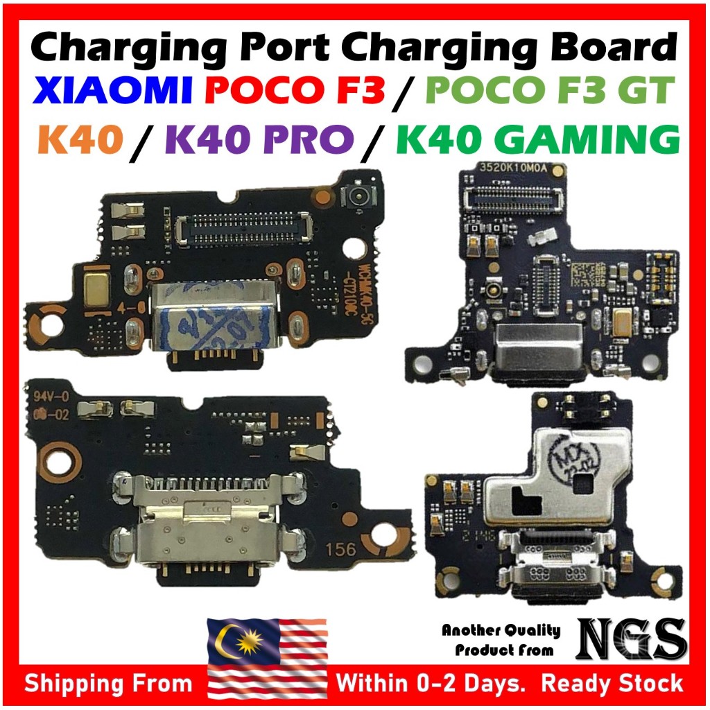 ORl NGS Brand Charging Board Compatible For XIAOMI Poco F3 / Redmi K40 / Redmi K40 Pro / Poco F3 ...