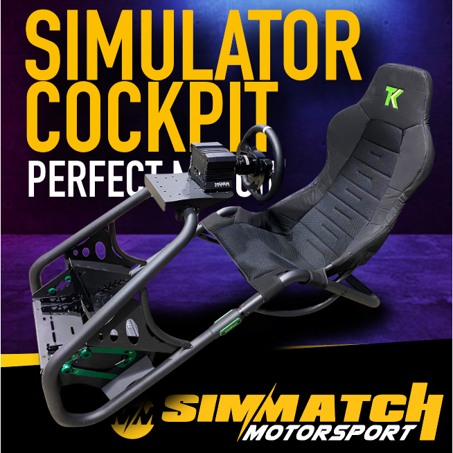 TK Racing (Tony Kanaan) Simulator Sim Rig Steering Stand playseat ...