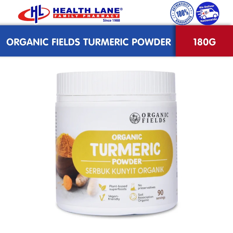 Organic Fields Turmeric Powder (180g) | Shopee Malaysia