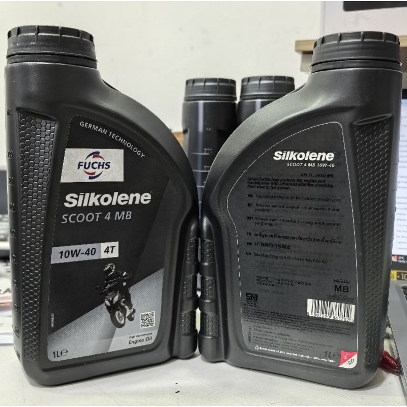 SILKOLENE MAX SCOOTER MATIC 10W-40 MAX SCOOT 4T MB ENGINE OIL | Shopee ...