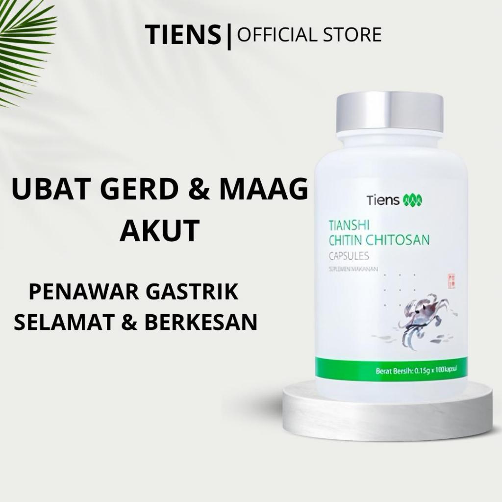 ubat gastrik I gerd asam lambung chitin chitosan original tiens ...