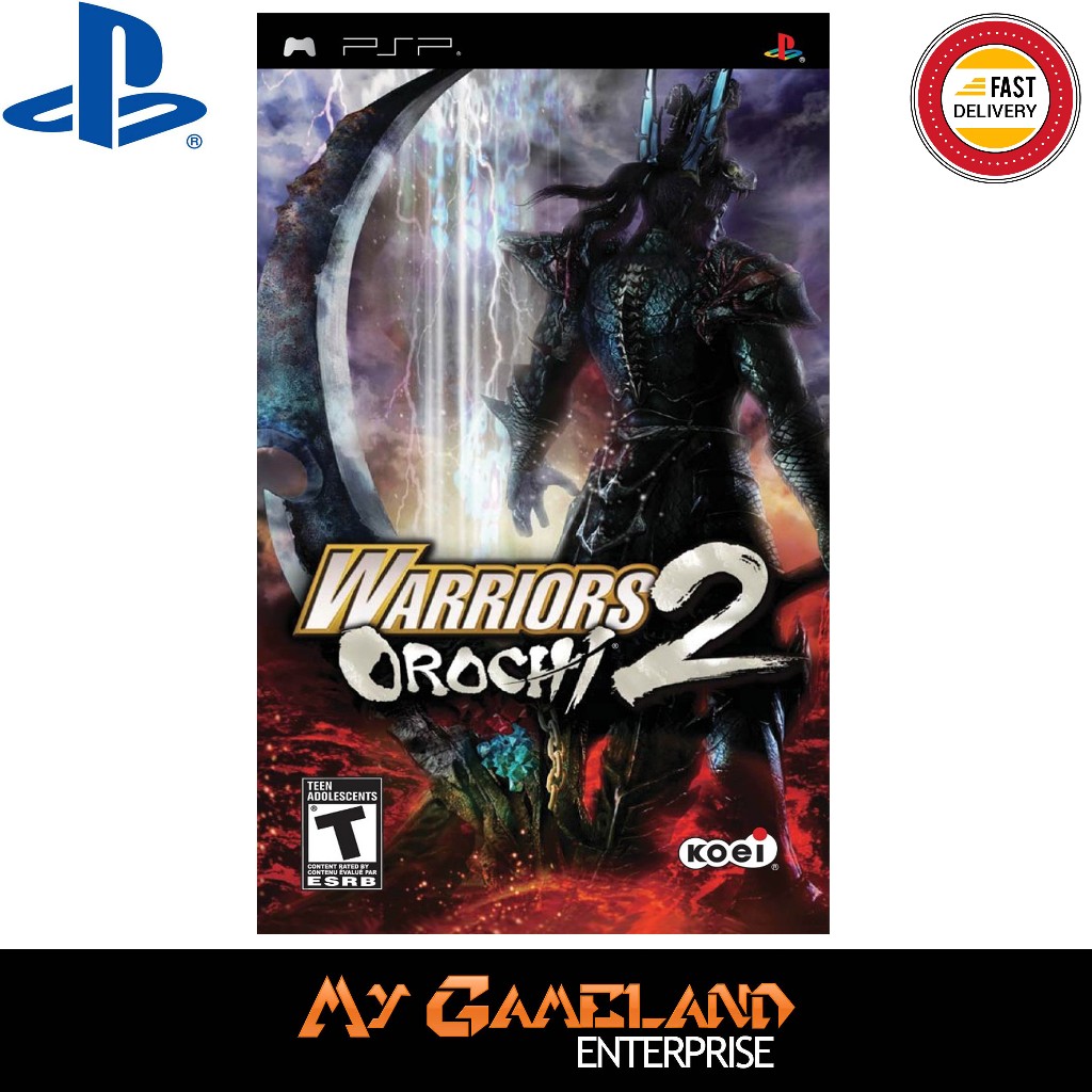 PSP Warriors Orochi 2 (R1)(English)(BRAND NEW) | Shopee Malaysia