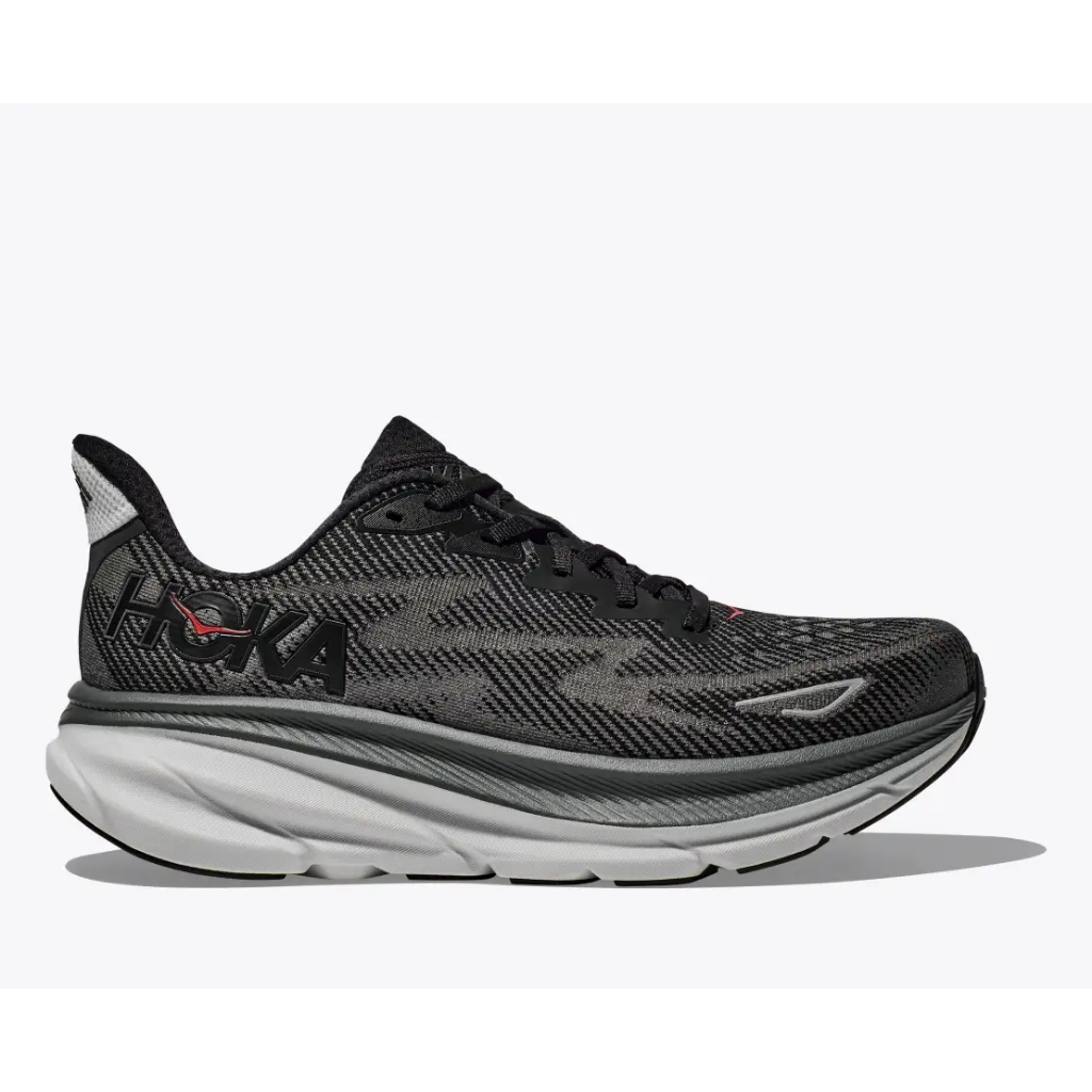 Hoka Clifton 9 | Men's | Black / Outer Orbit | Shopee Malaysia