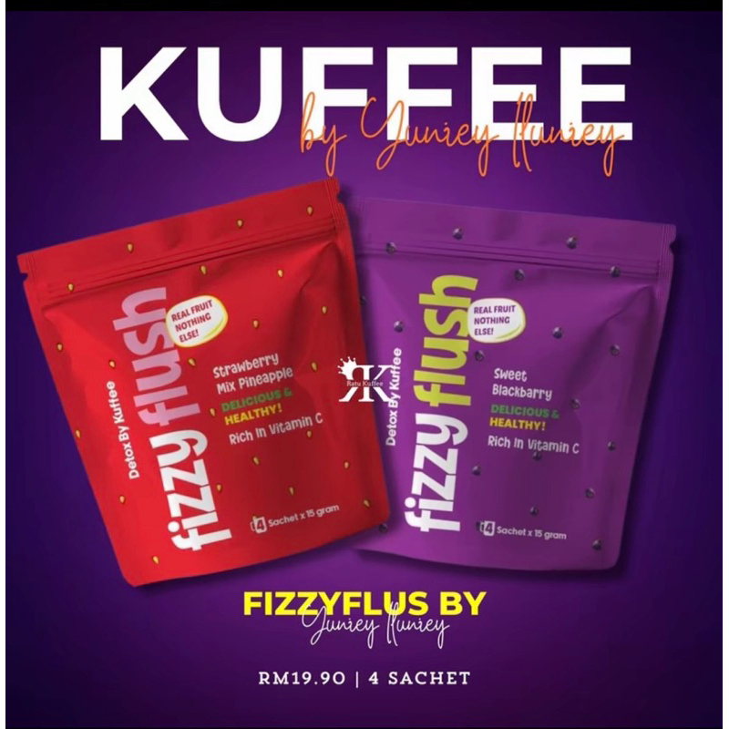 KUFFEE FIZZY FLUSH BY YUNIEY ILUNIEY BERPERISA SWEET BLACKBERRY DAN ...